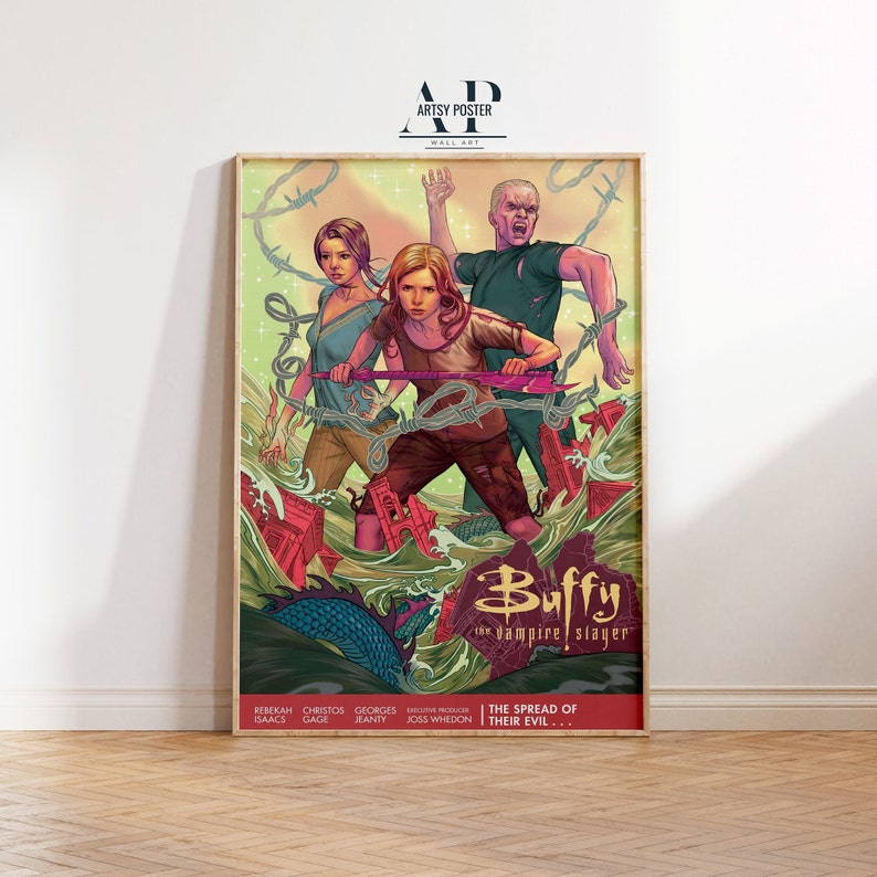 Buffy the Vampire Slayer Poster: TV Series Wall Art - Etsy