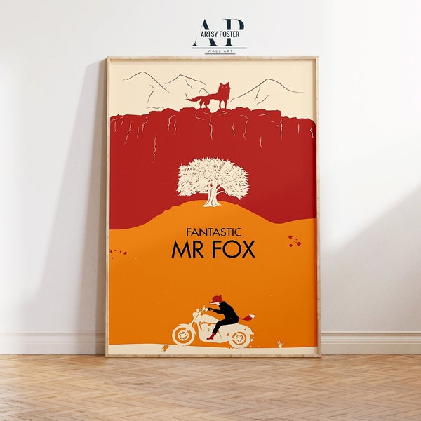 Fantastic Mr Fox Poster - Etsy Australia