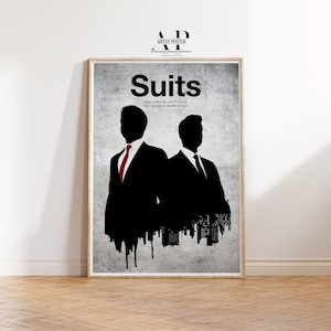 Suits TV Series Poster: Harvey Specter Fine Art Print - Etsy