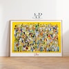 All Simpsons Characters Poster, Comic Wall Art, Cartoon Home Decor ...