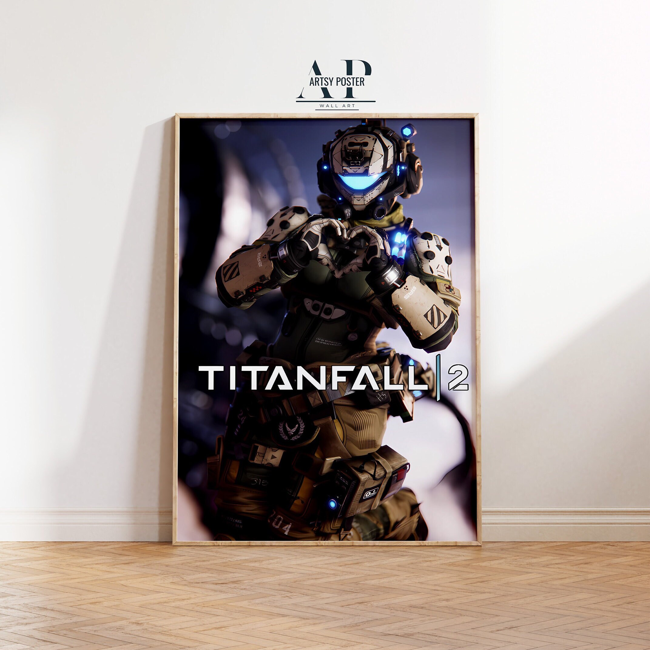 Titanfall 2 Game Poster, Jack Cooper Wall Art, Gaming Room Decor, High ...