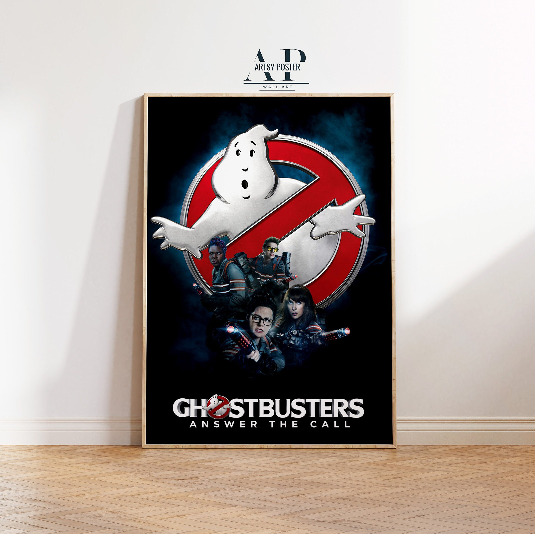 Ghostbusters Classic Movie Poster Vintage 1980s Film Art Print Iconic ...