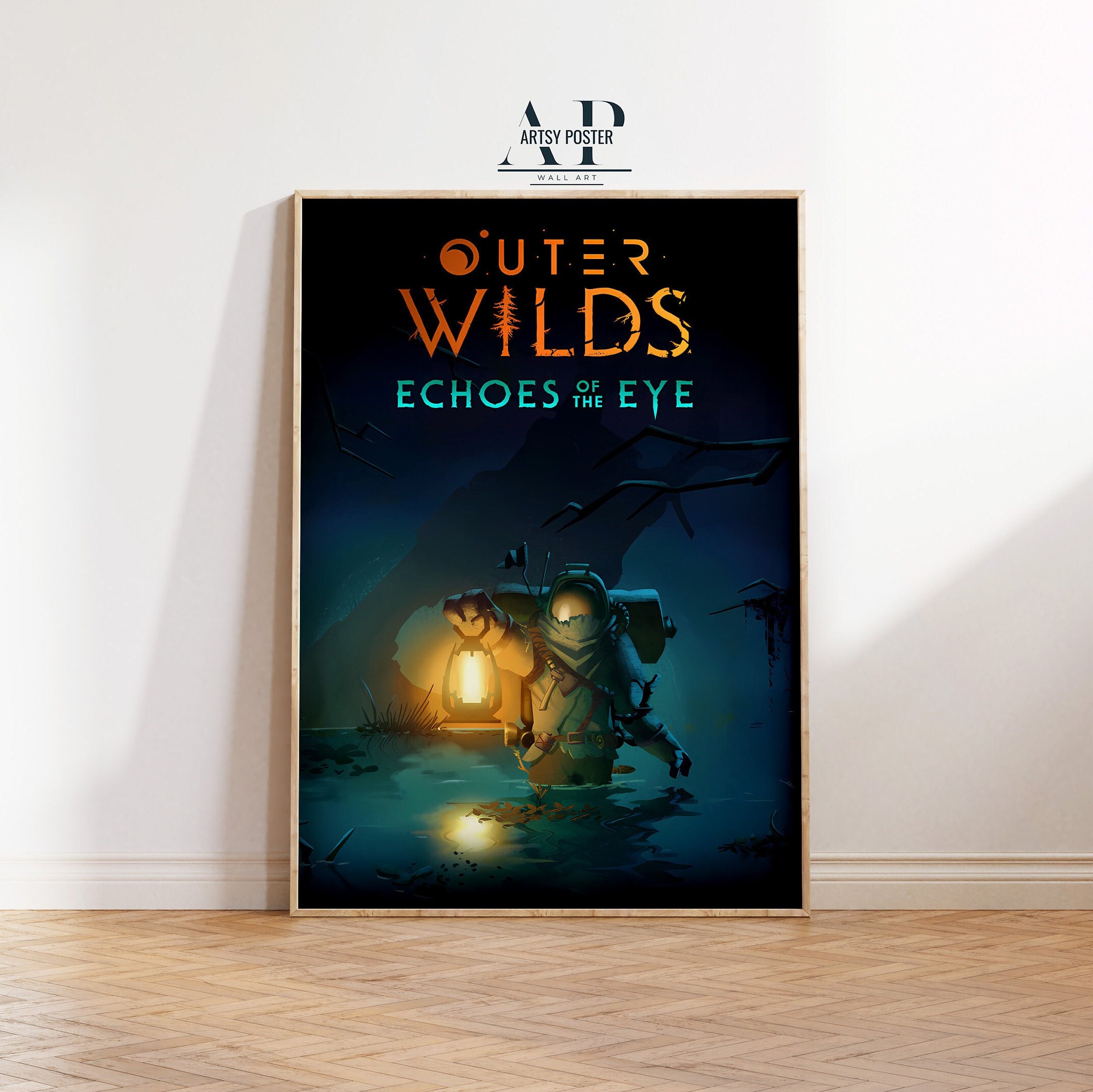 Outer Wilds Game Map Poster: Sci-fi Space Exploration Art - Etsy