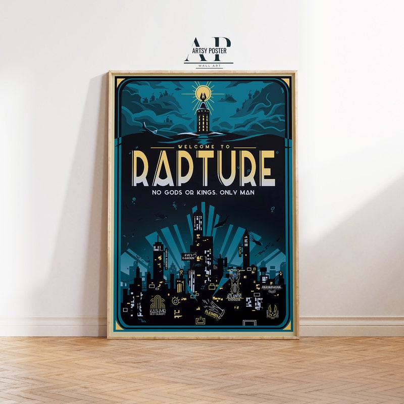 Bioshock Poster - Etsy UK
