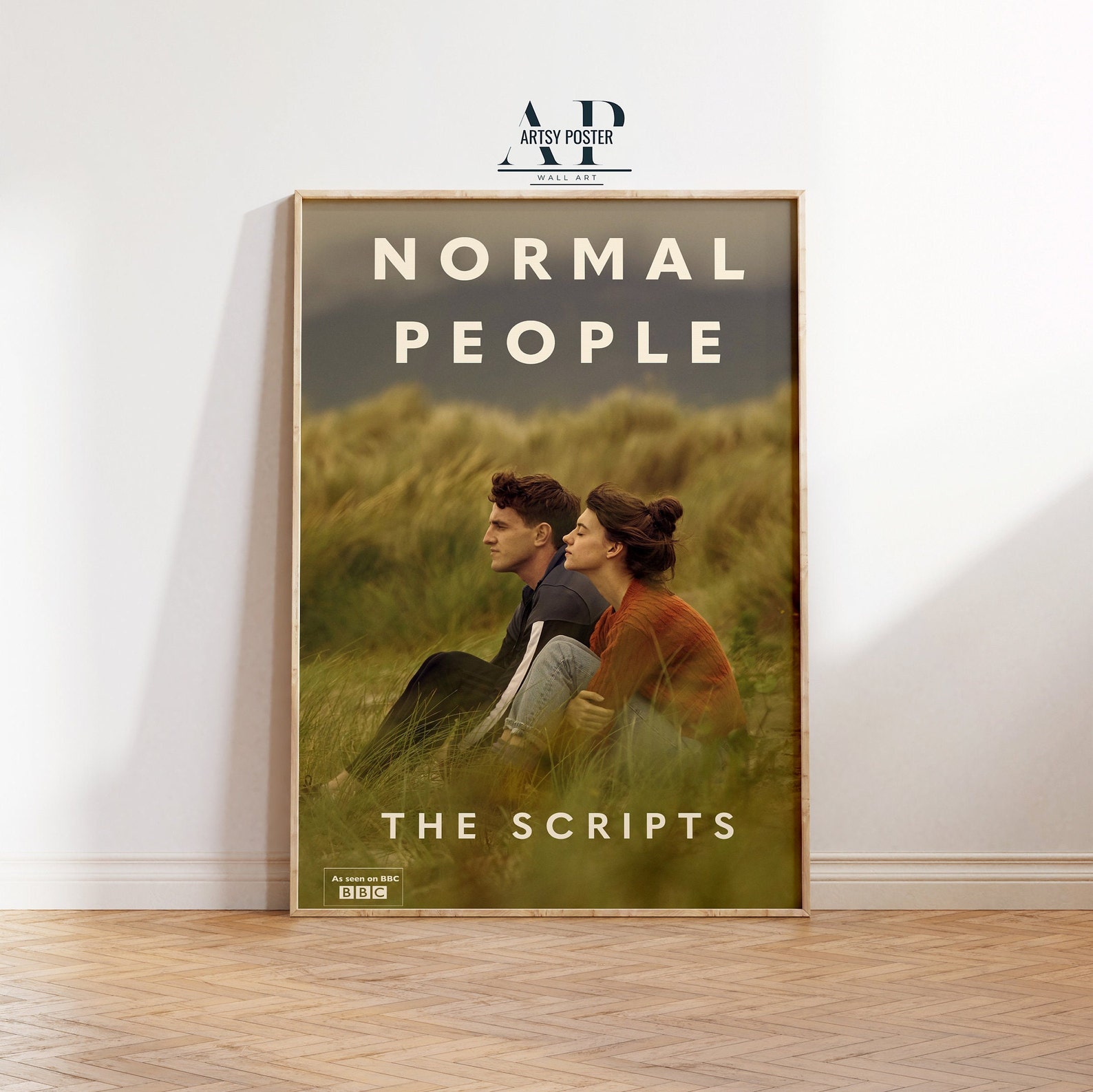 Normal People Poster: Sally Rooney Novel, Romantic TV Series Art - Etsy