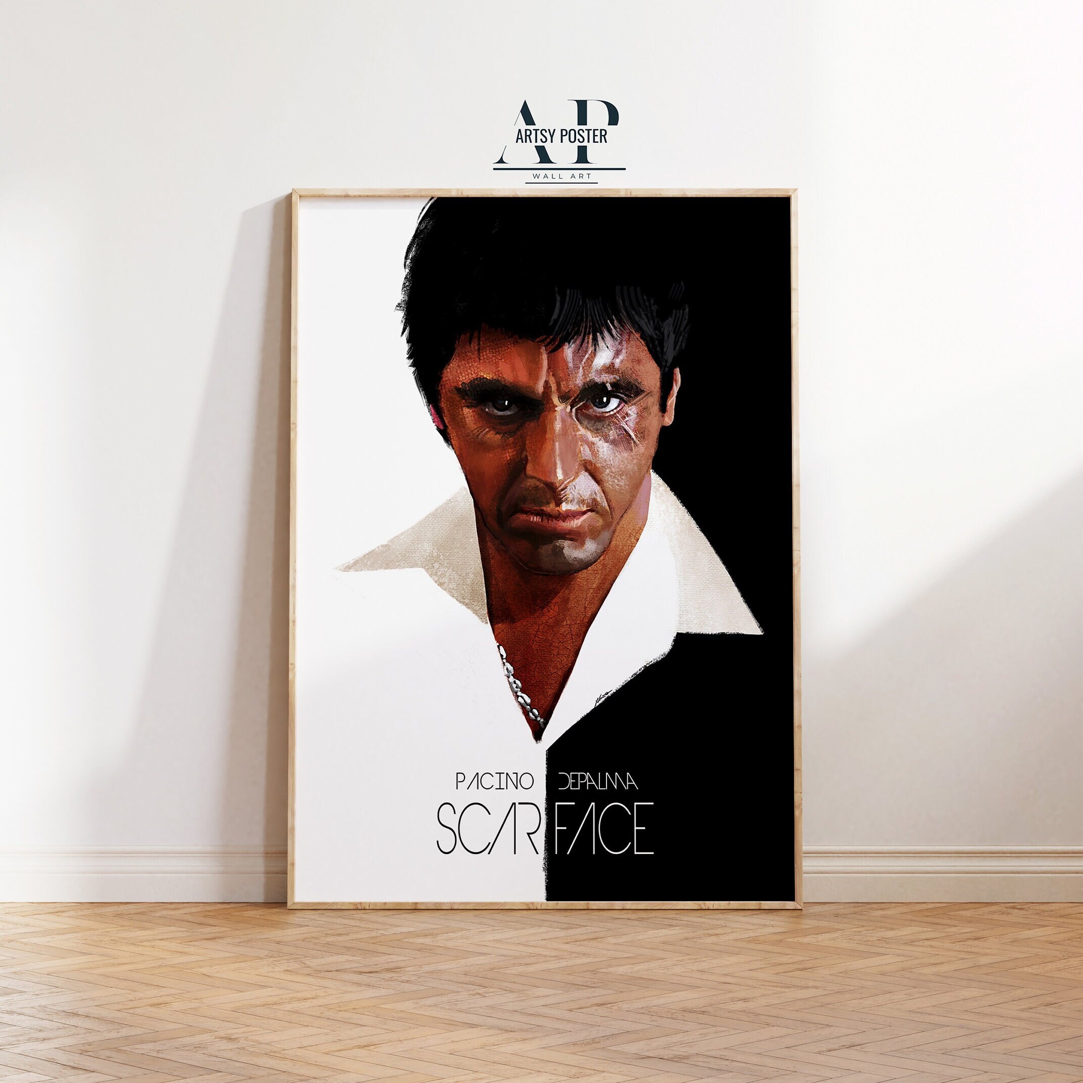 Scarface Movie Poster, Al Pacino Classic Film Print, Iconic 1980s ...