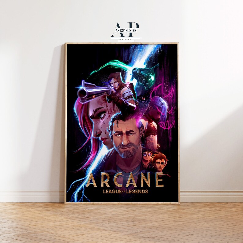 Arcane TV Series Poster: Jinx Fine Art Print - Etsy