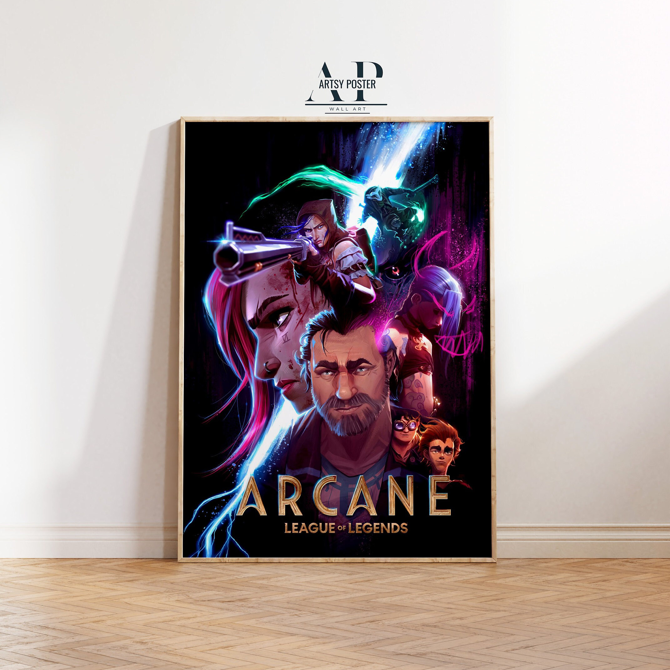 Arcane TV Series Poster: Jinx Fine Art Print - Etsy