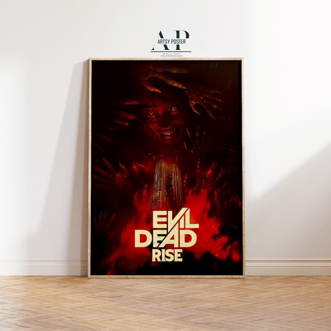 Evil Dead Rise Movie Poster - Horror Film Print, Latest Installment ...