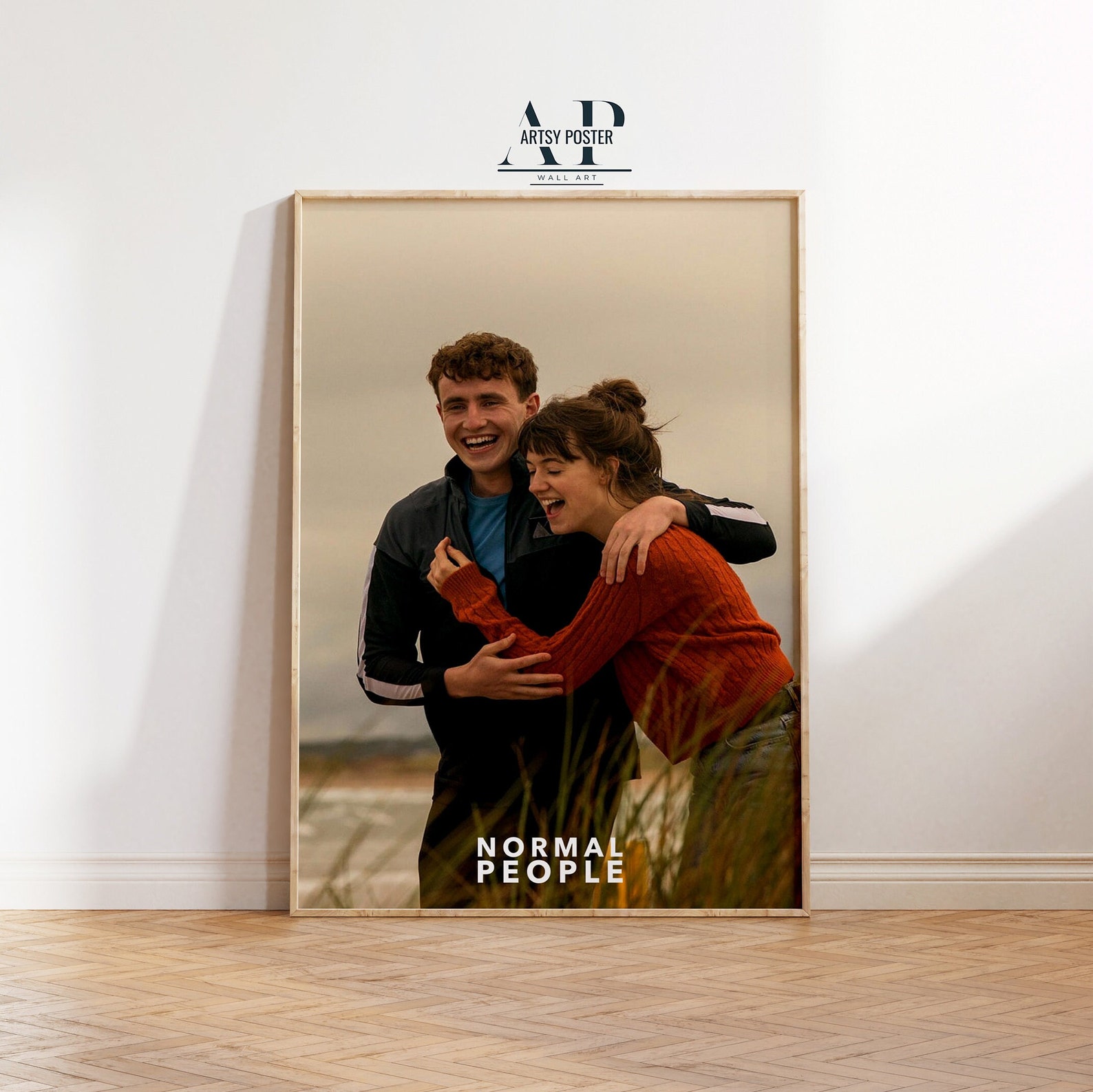Normal People Poster: Sally Rooney Novel, Romantic TV Series Art - Etsy