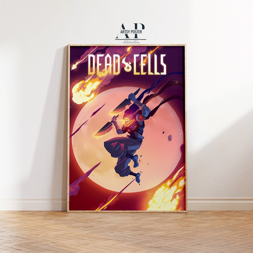 Dead Cells Game Poster, Indie Pixel Art Print, Gamer Room Decor - Etsy ...