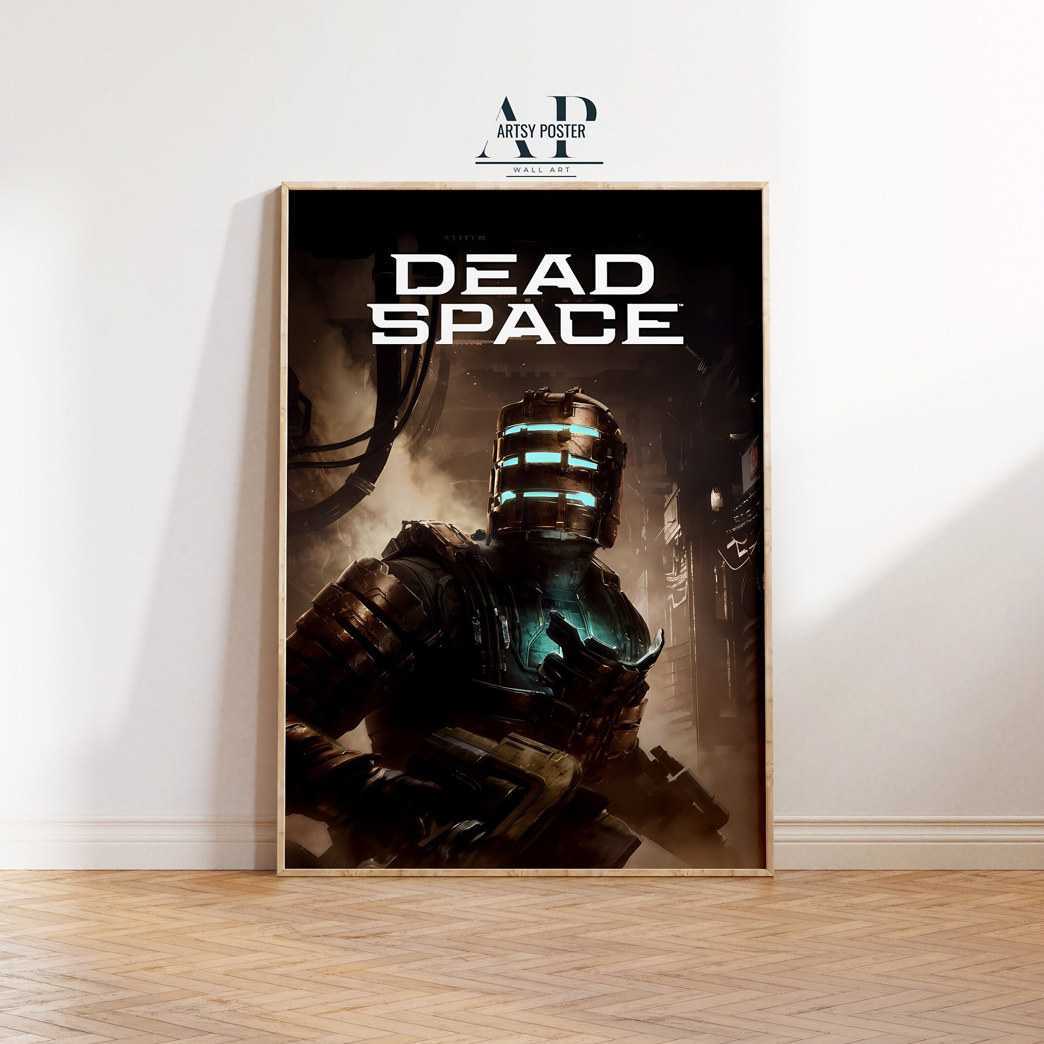 Dead Space Poster, Terrifying Necromorph Art Print for Horror Game Fans ...