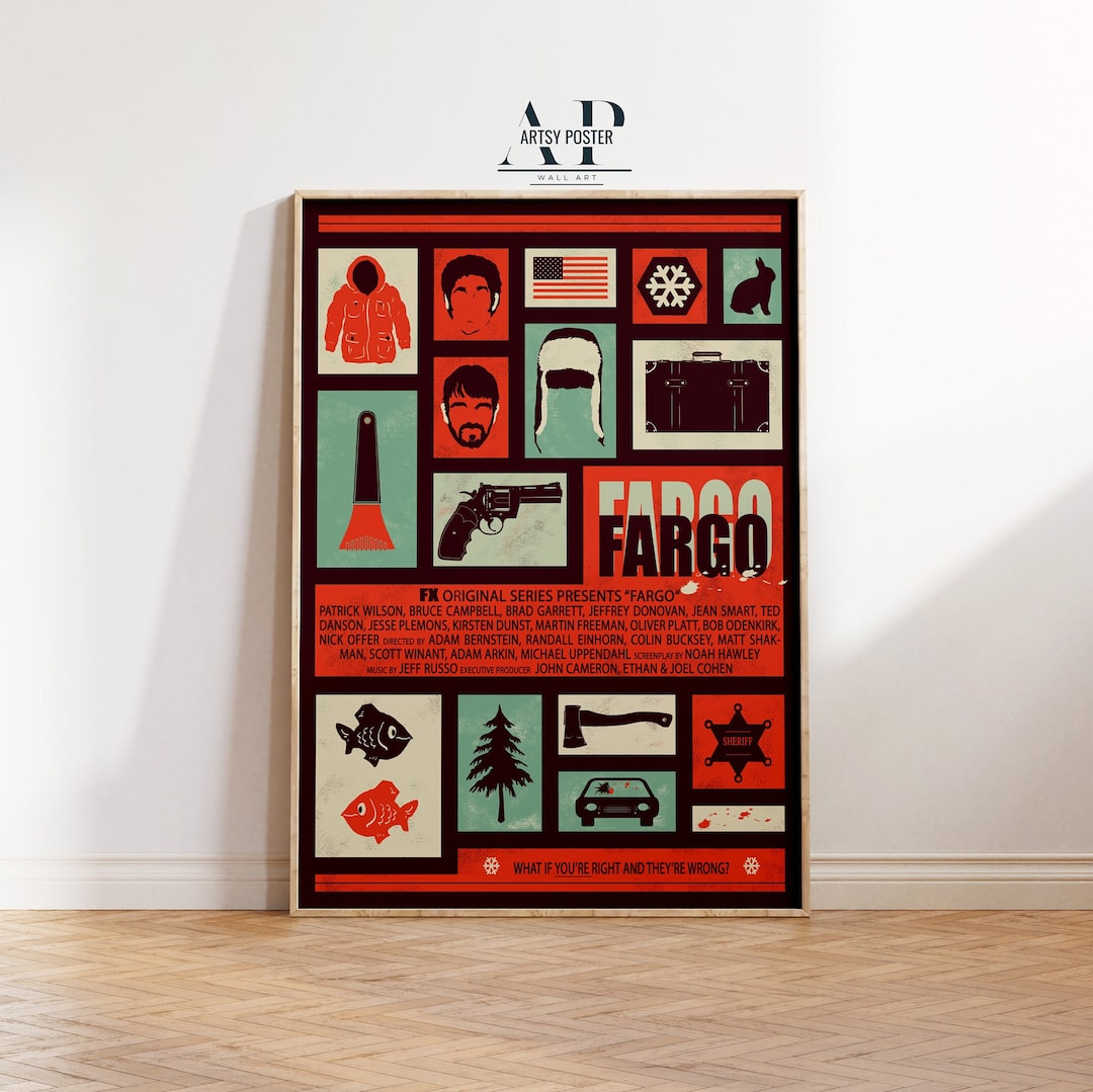 Fargo TV Show Poster: Minimalist Art Print - Etsy