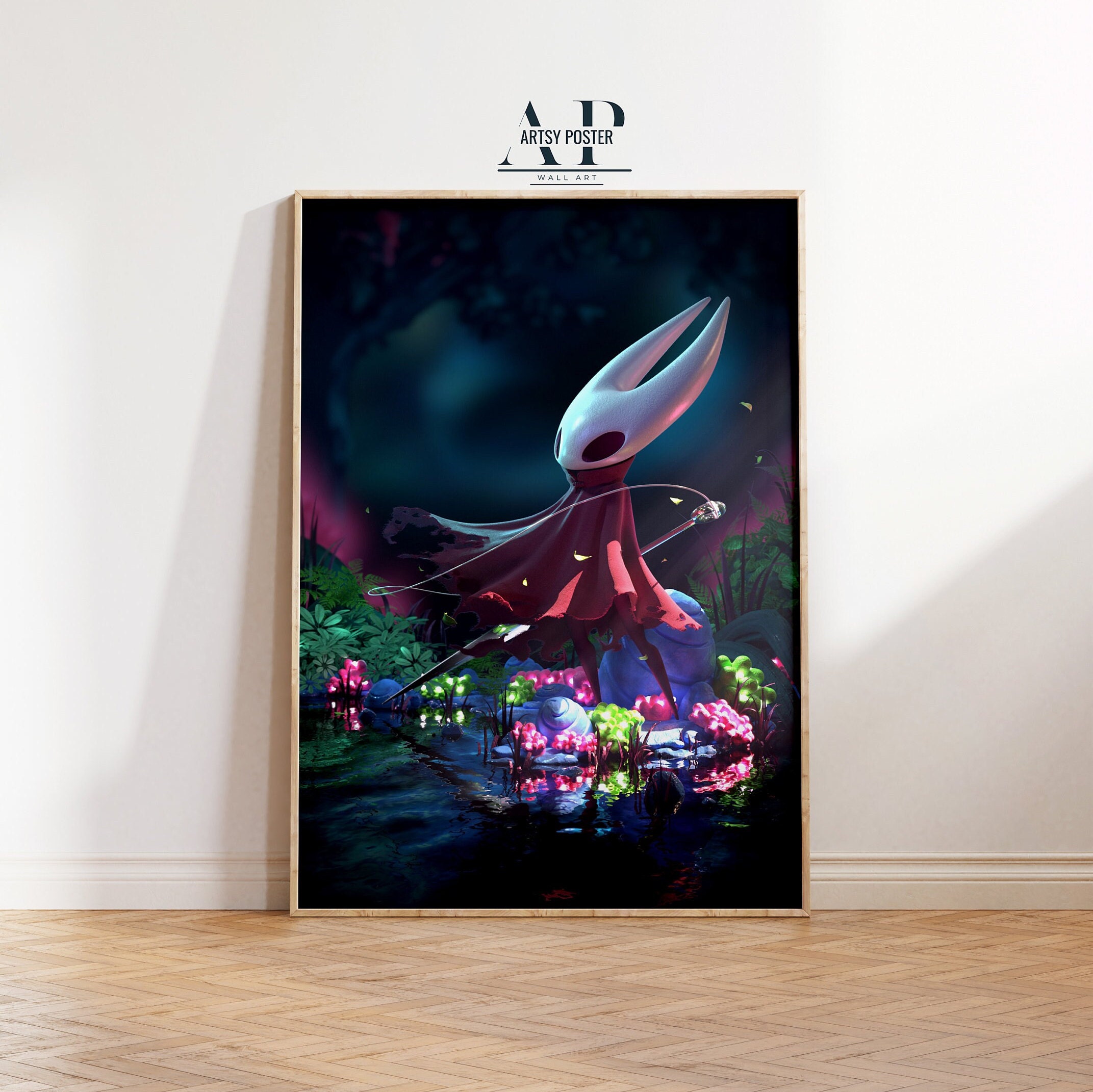 Hollow Knight Game Poster: Hollownest Fine Art Print - Etsy