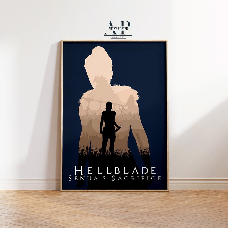 Hellblade Senua's Sacrifice Poster, Gaming Art Print - Etsy