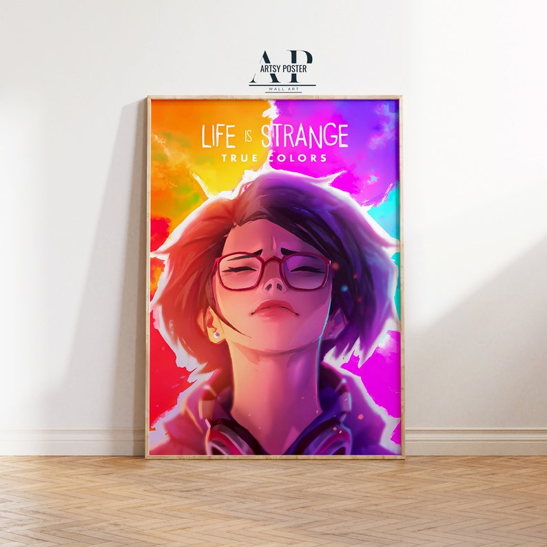 Life is Strange Game Poster, True Colors Wall Art, High Quality Print ...
