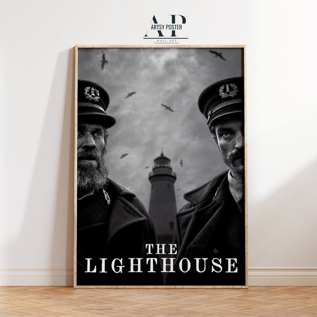 The Lighthouse Movie Poster: Vintage Style Indie Film Print - Etsy