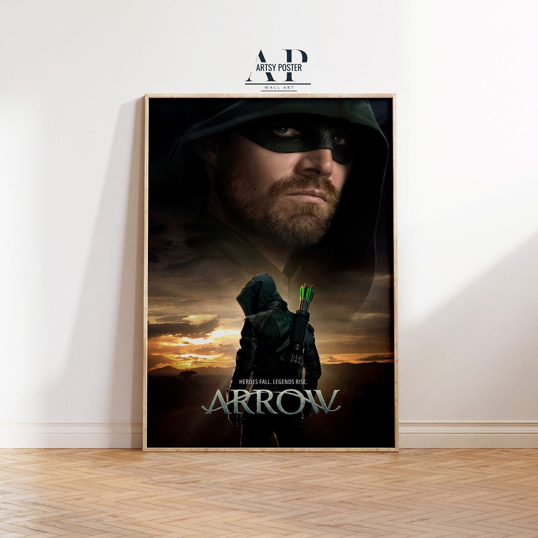 Arrow TV Series Poster: Oliver Queen Wall Art - Etsy