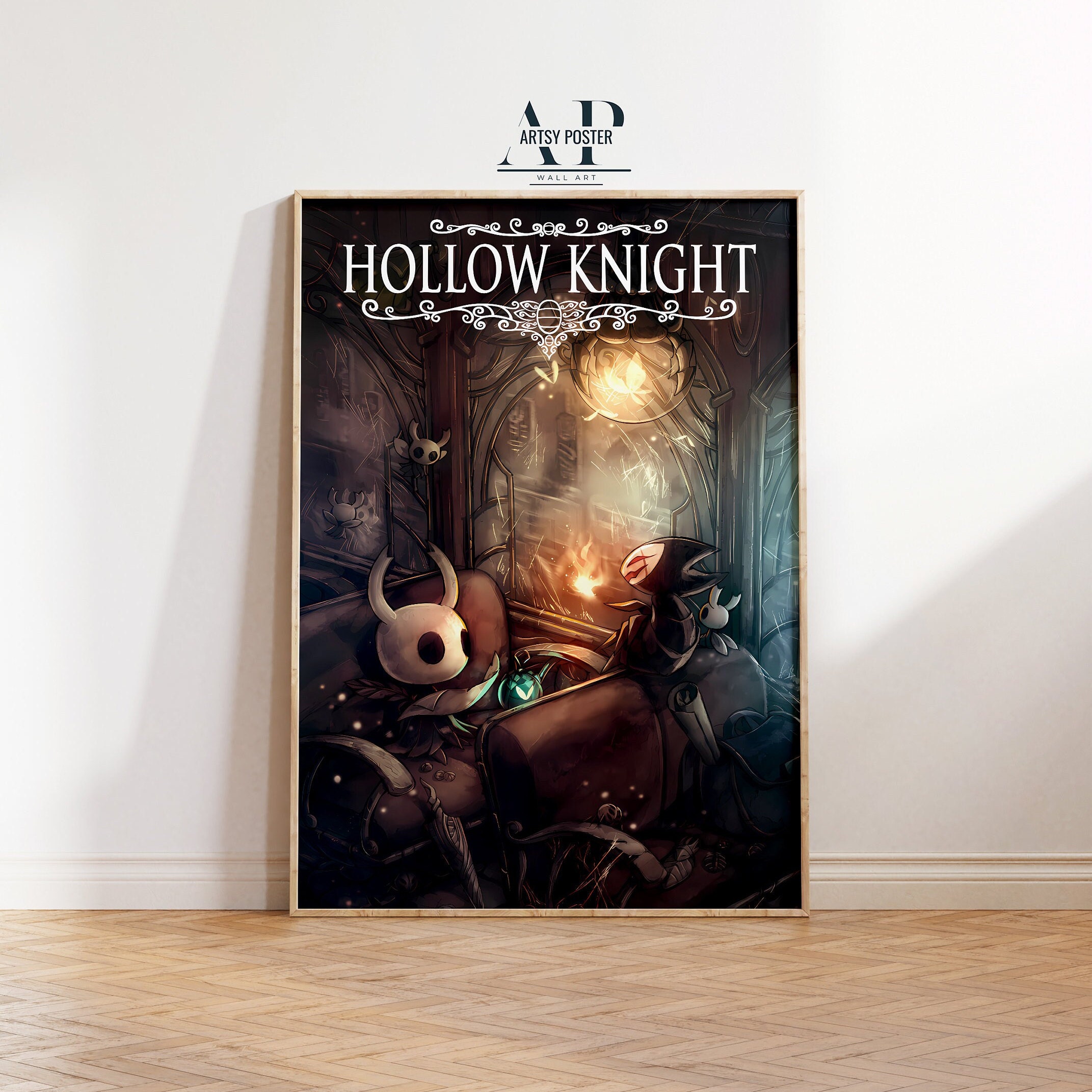 Hollow Knight Game Poster: Hollownest Fine Art Print - Etsy