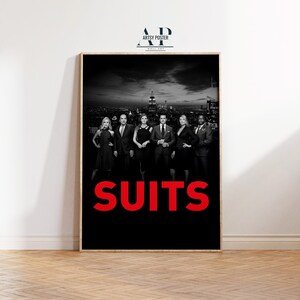 Suits TV Series Poster: Harvey Specter Fine Art Print - Etsy