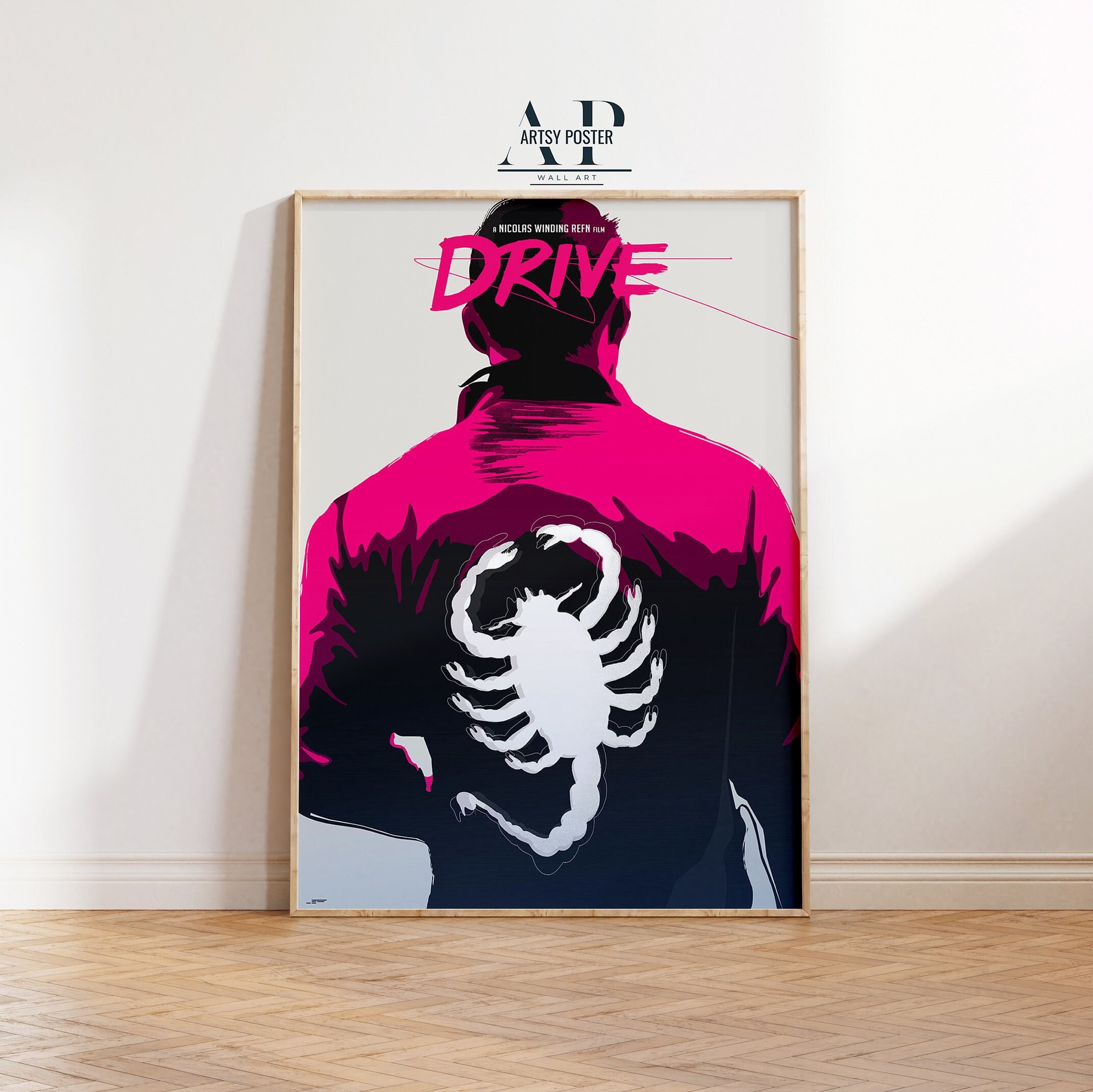 Drive Movie Poster Ryan Gosling Cult Classic Film Print Neon Noir ...