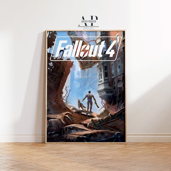 Fallout Game Wall Art - Etsy