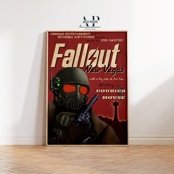 Fallout New Vegas Poster - Etsy