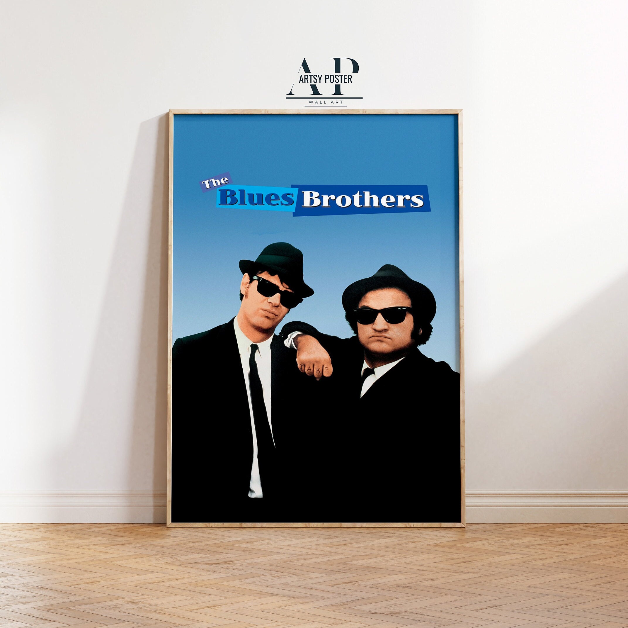 The Blues Brothers Classic Movie Poster, Vintage Film Print, Retro ...