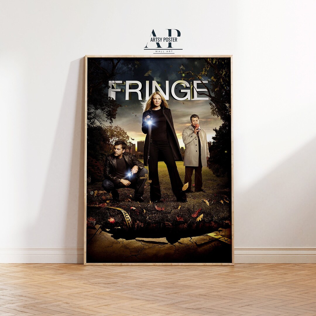 Fringe TV Show Poster, Sci-fi Series Art Print, Parallel Universe Wall ...