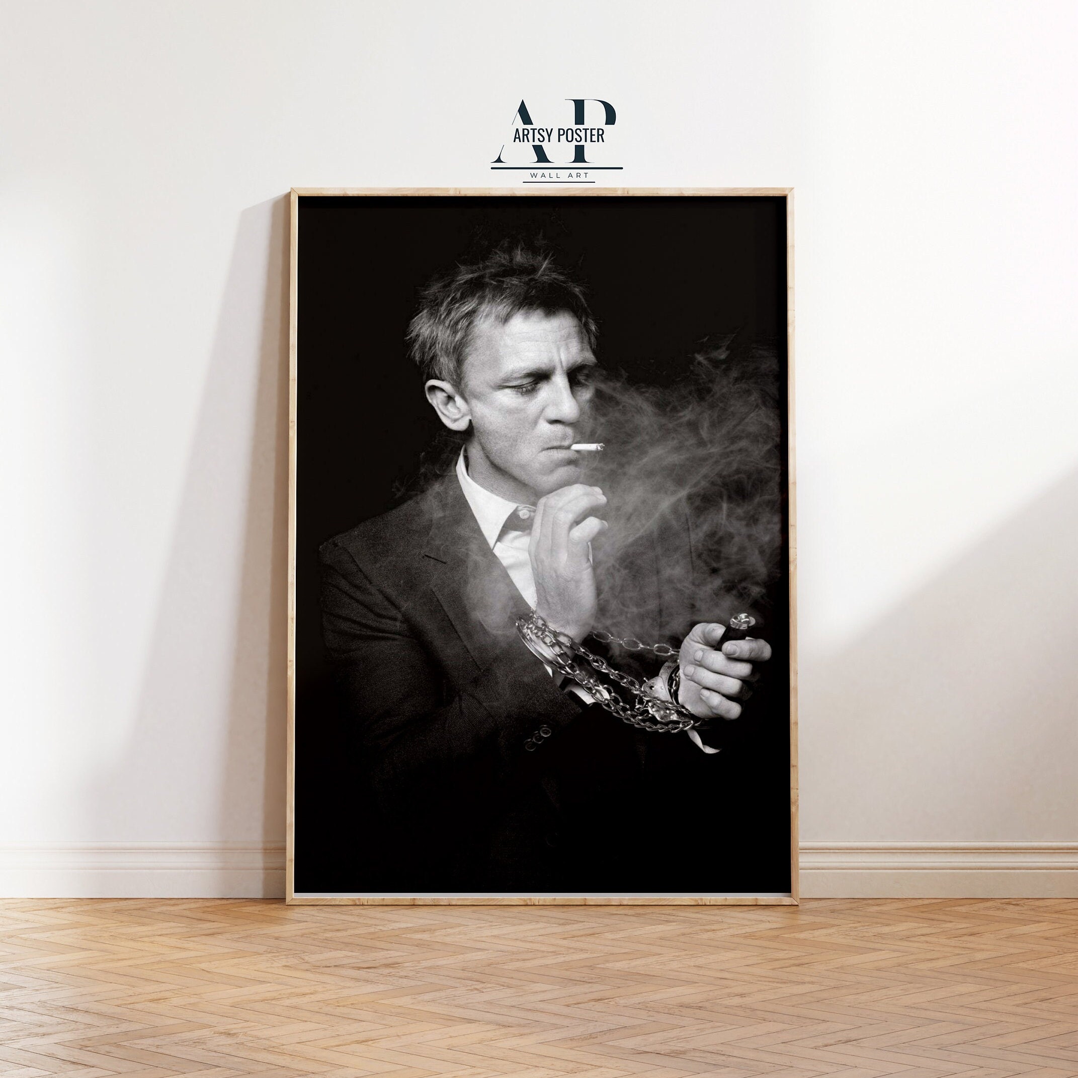 Daniel Craig Poster, James Bond Wall Art, Fine Art Print, Home Wall ...