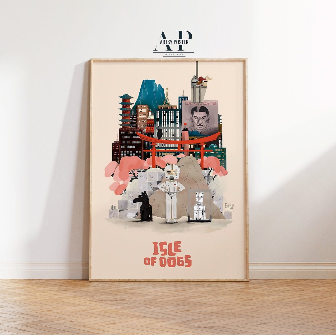 Isle of Dogs Movie Poster: Wes Anderson Film Art Print - Etsy