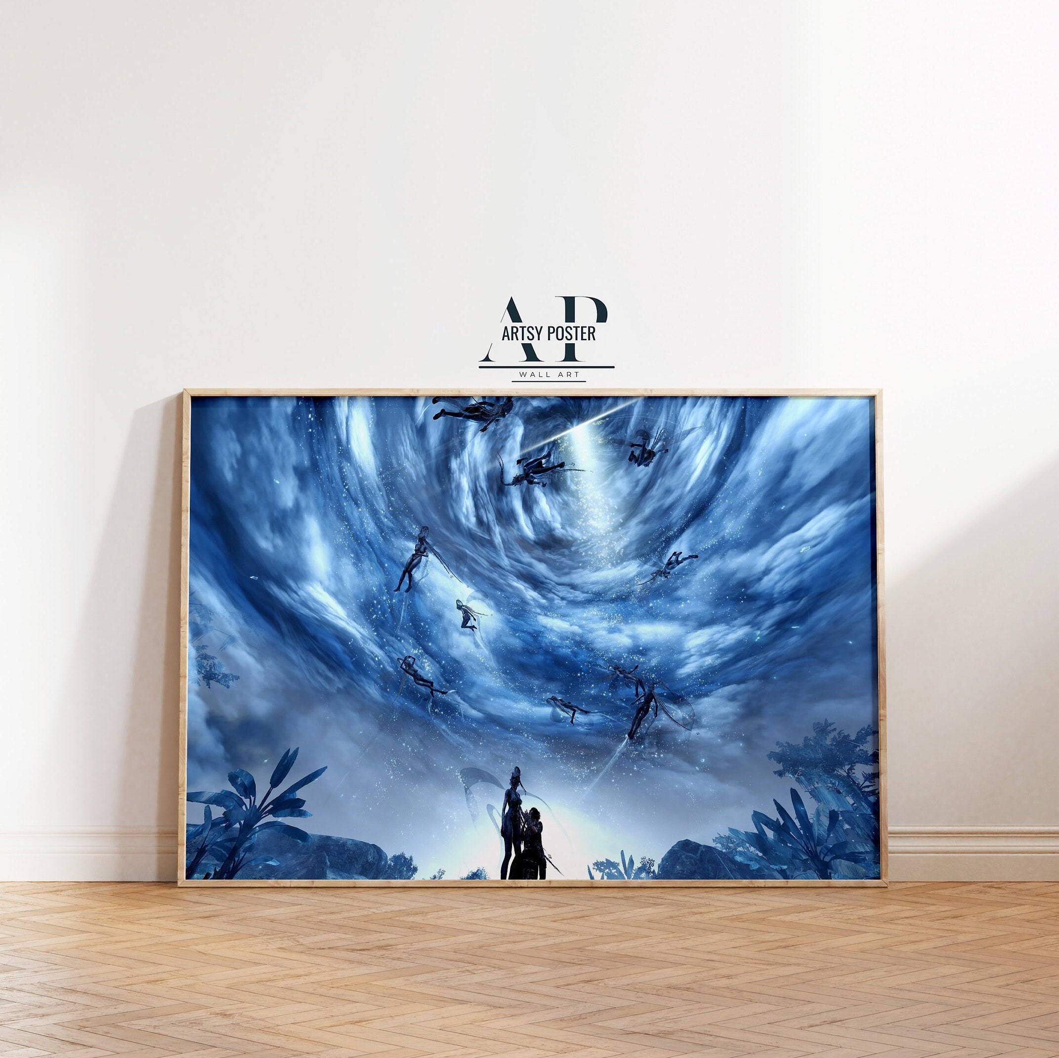 Final Fantasy Game Poster, FFXIV Wall Art, Gamer Wall Decor, High ...