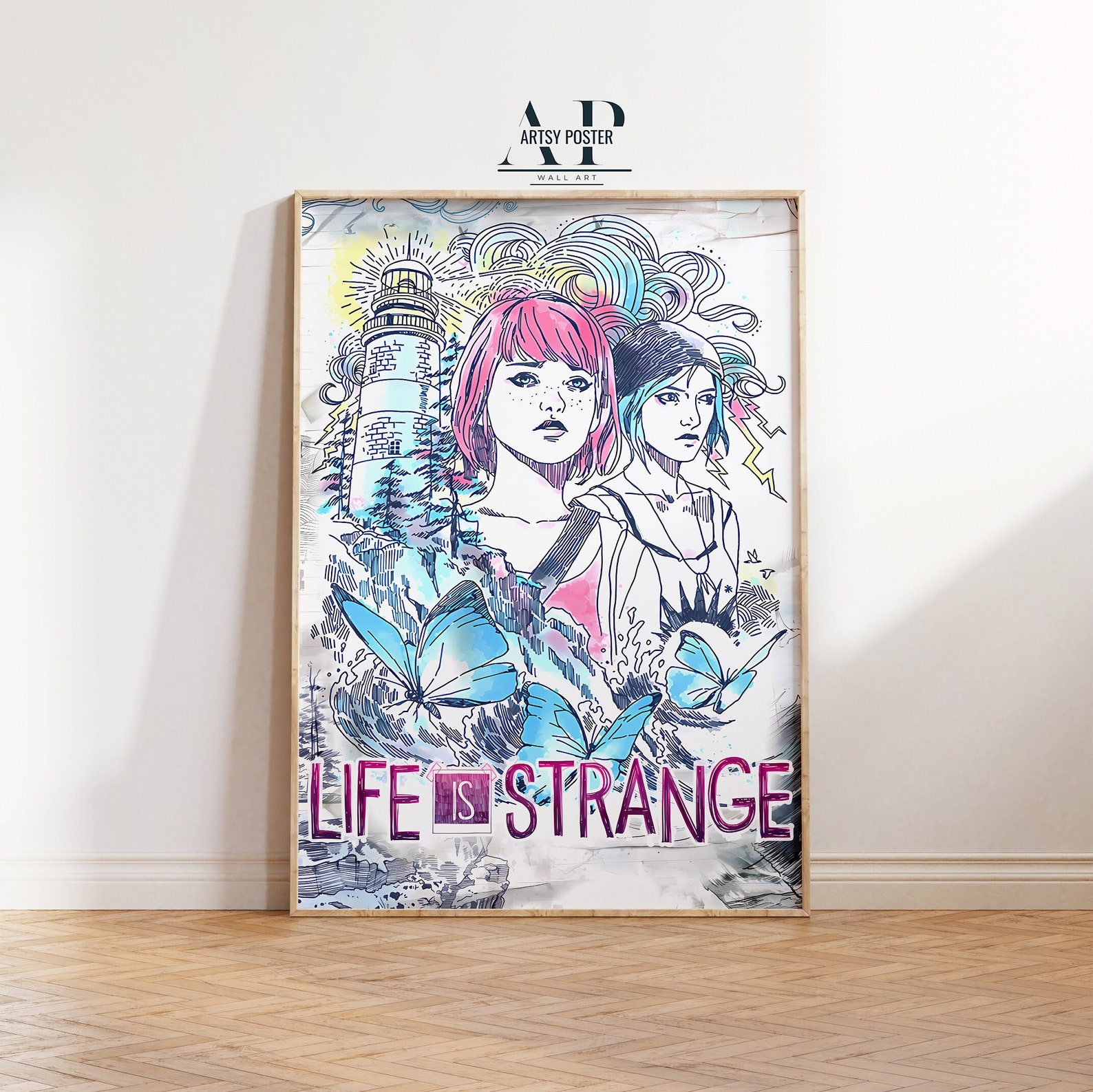 Life is Strange Game Poster, True Colors Wall Art, High Quality Print ...