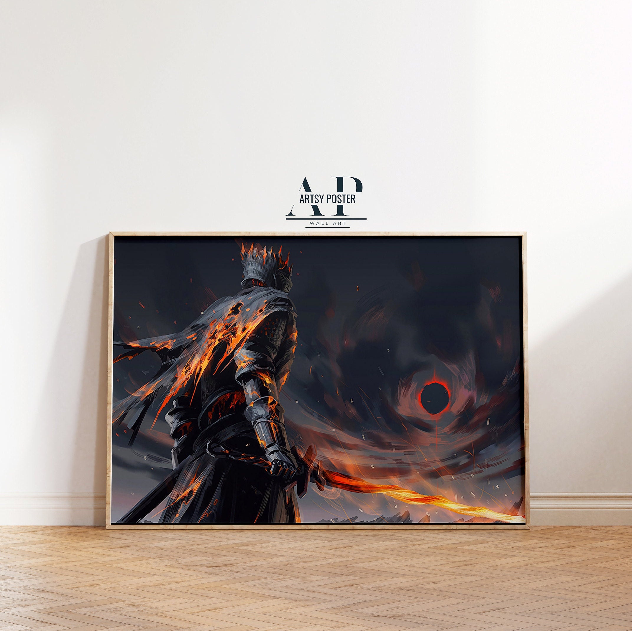 Dark Souls 3 Game Poster, Video Game Wall Art, Home Decor, Unique Gift ...