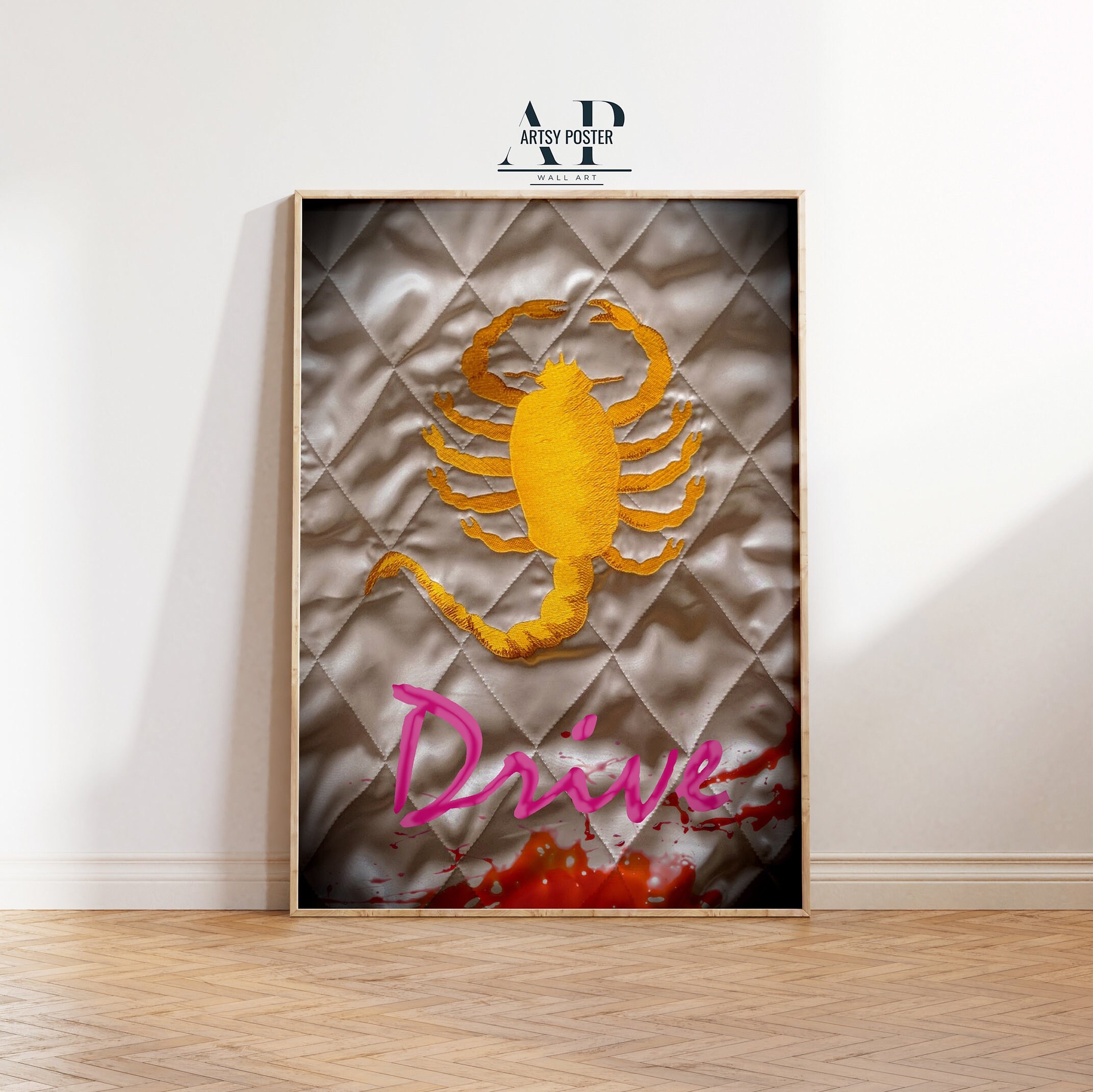 Drive Movie Poster Ryan Gosling Cult Classic Film Print Neon Noir ...