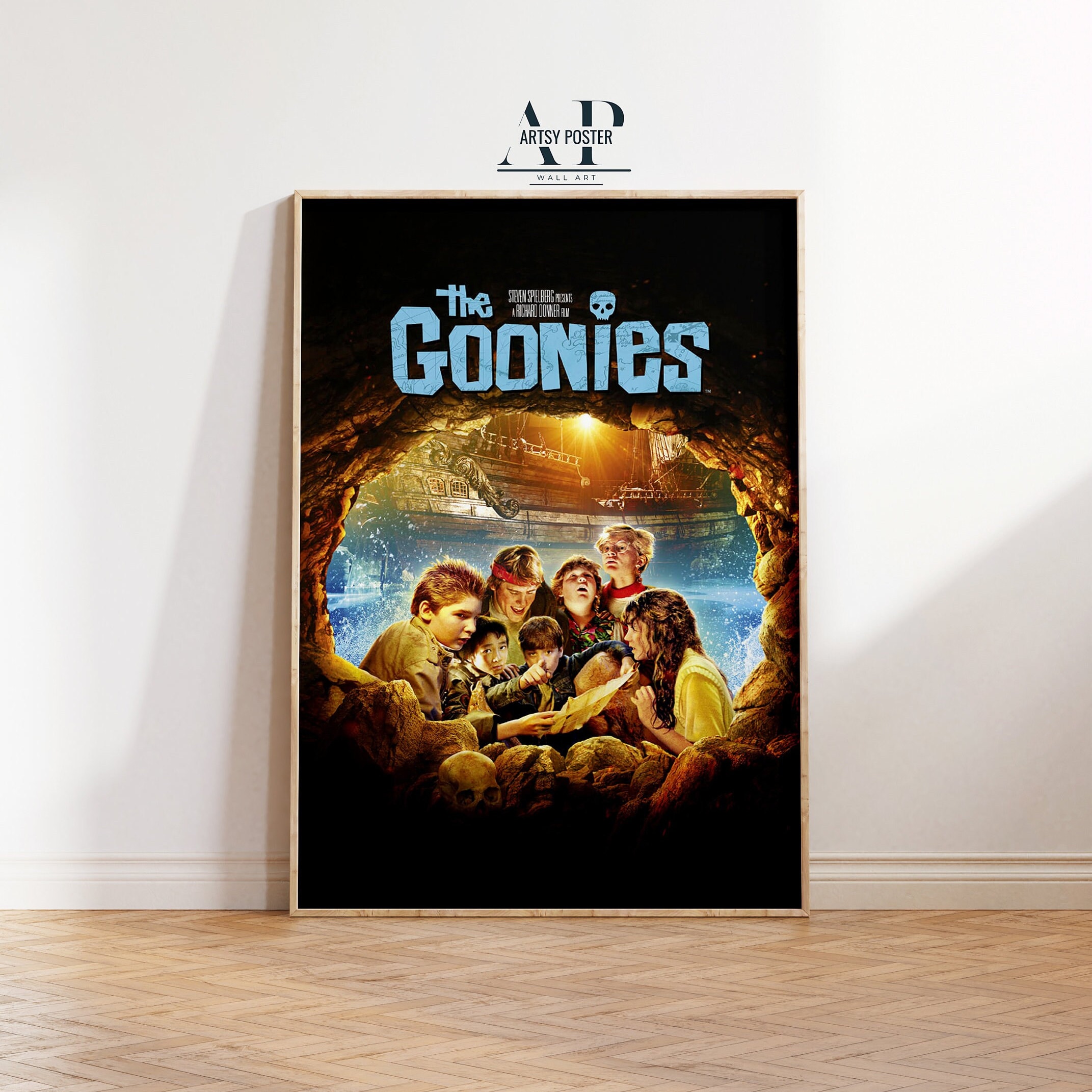 The Goonies Movie Poster Classic 80s Adventure Film Print Retro Wall ...