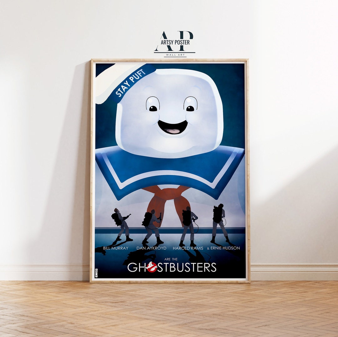 Ghostbusters Classic Movie Poster - Vintage 1980s Film Art Print ...