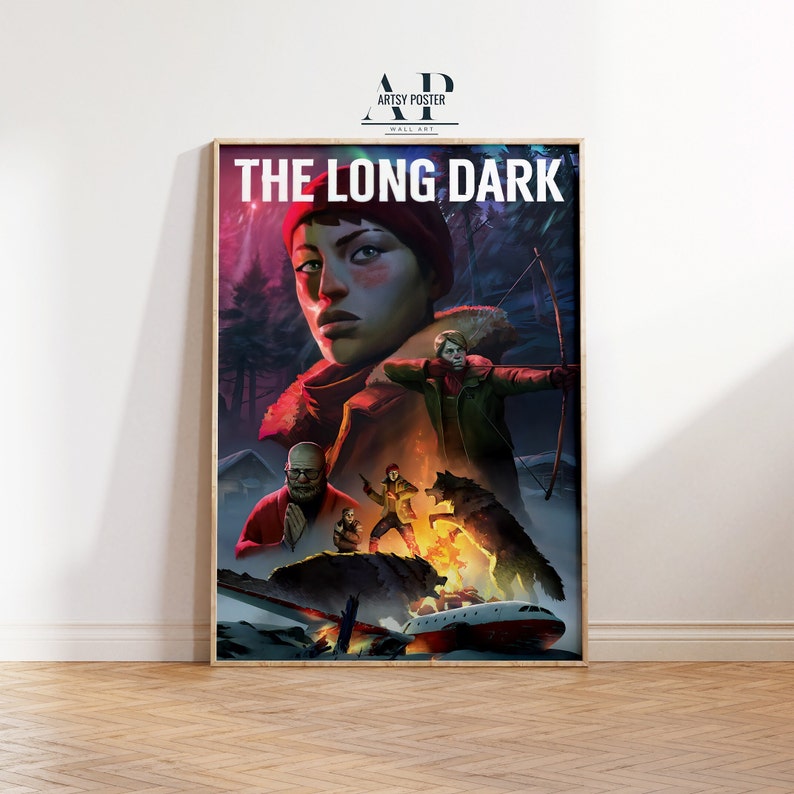 The Long Dark Game Poster: Winter Wilderness Art Print - Etsy