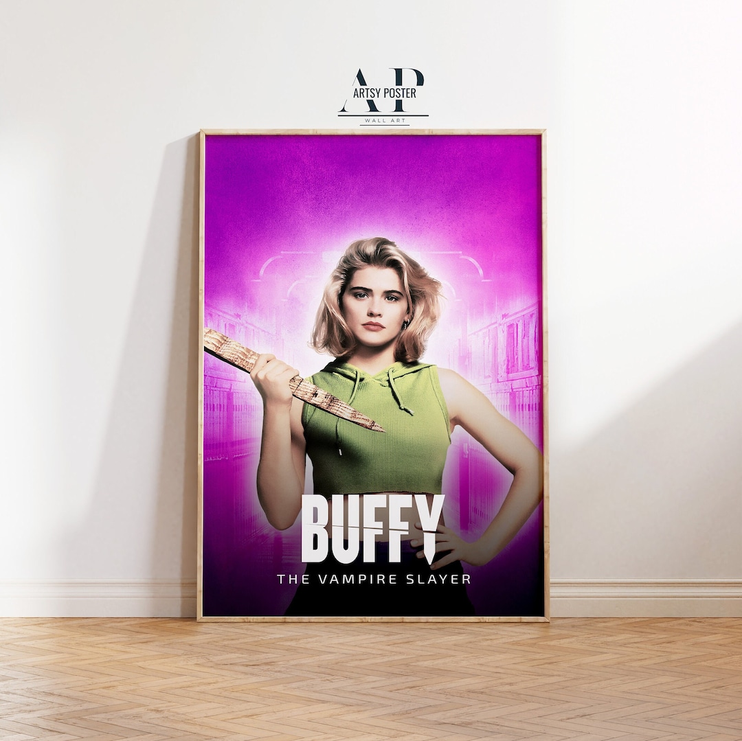 Buffy the Vampire Slayer Movie Poster: 1992 Cult Classic Film Wall Art ...