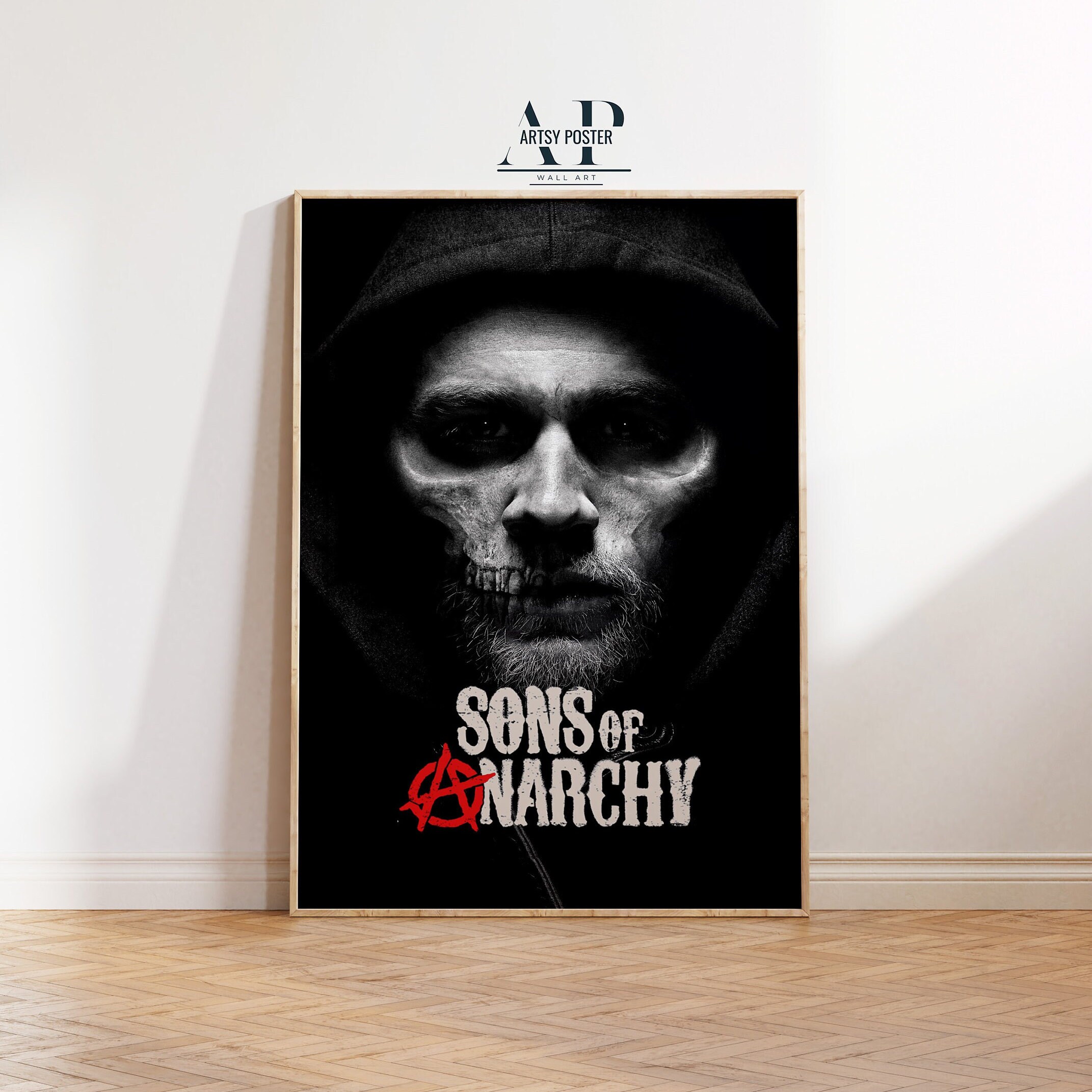 Sons of Anarchy Poster, Motorcycle Club Wall Art, Biker Decor for Home ...