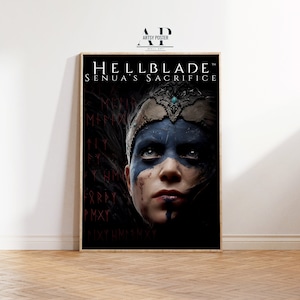 Hellblade Senua's Sacrifice Poster, Gaming Art Print - Etsy