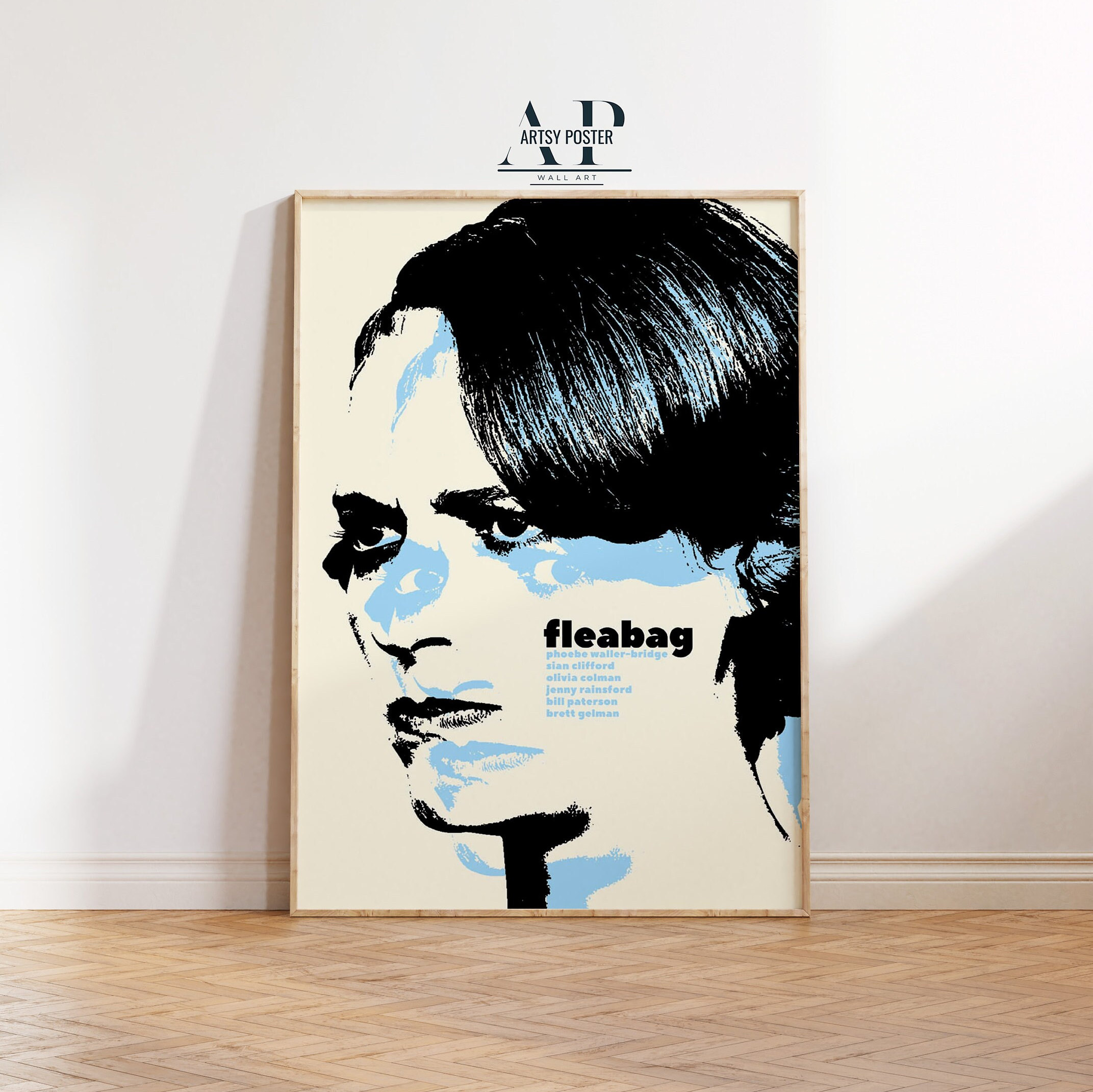 Fleabag TV Series Poster: Phoebe Waller-bridge Wall Art - Etsy
