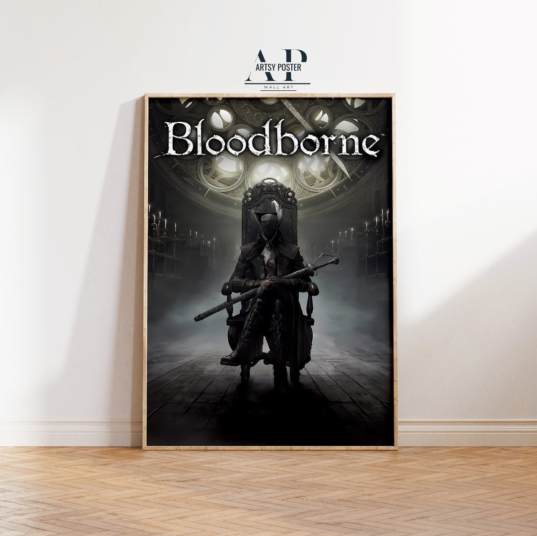 Bloodborne Poster: Yharnam City Art Print, Gothic Game Decor - Etsy