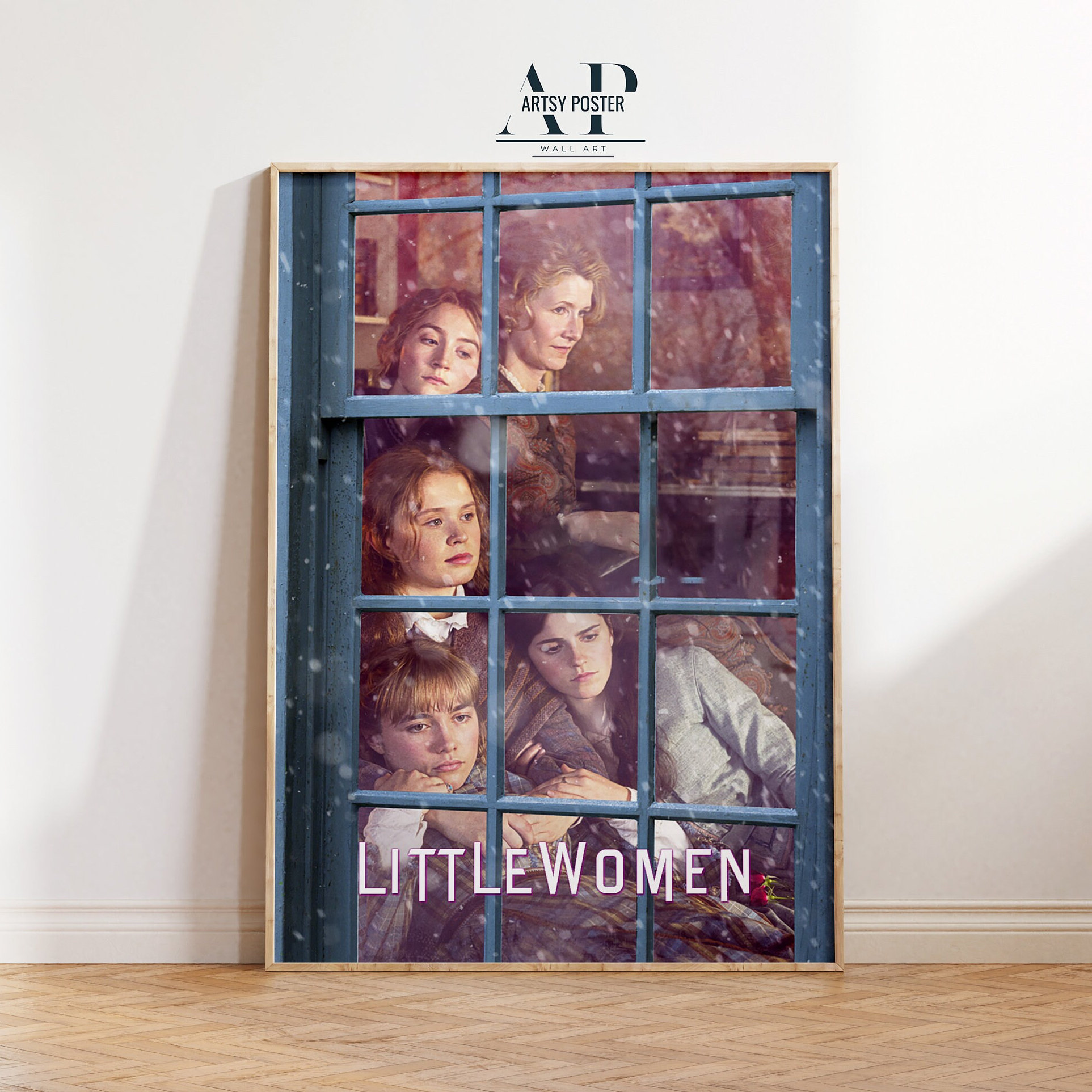 Little Women Movie Poster, Vintage Literary Art Print, Classic Novel ...