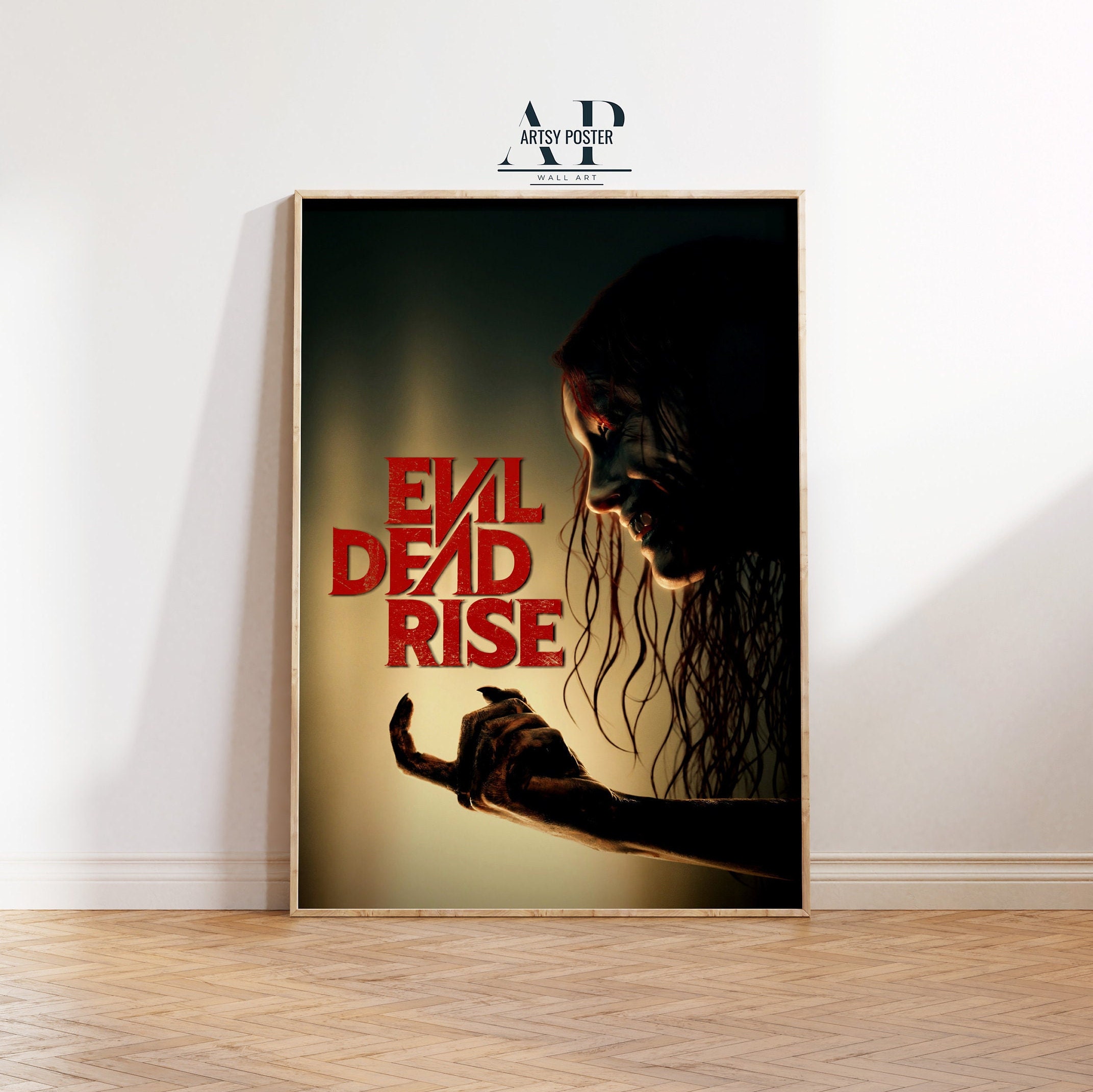 Evil Dead Rise Movie Poster, Latest Horror Film Art Print, Terrifying ...