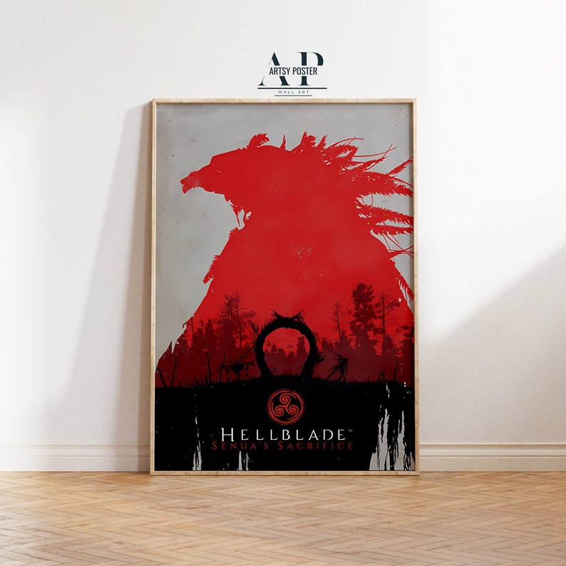 Hellblade Senua's Sacrifice Poster, Gaming Art Print - Etsy