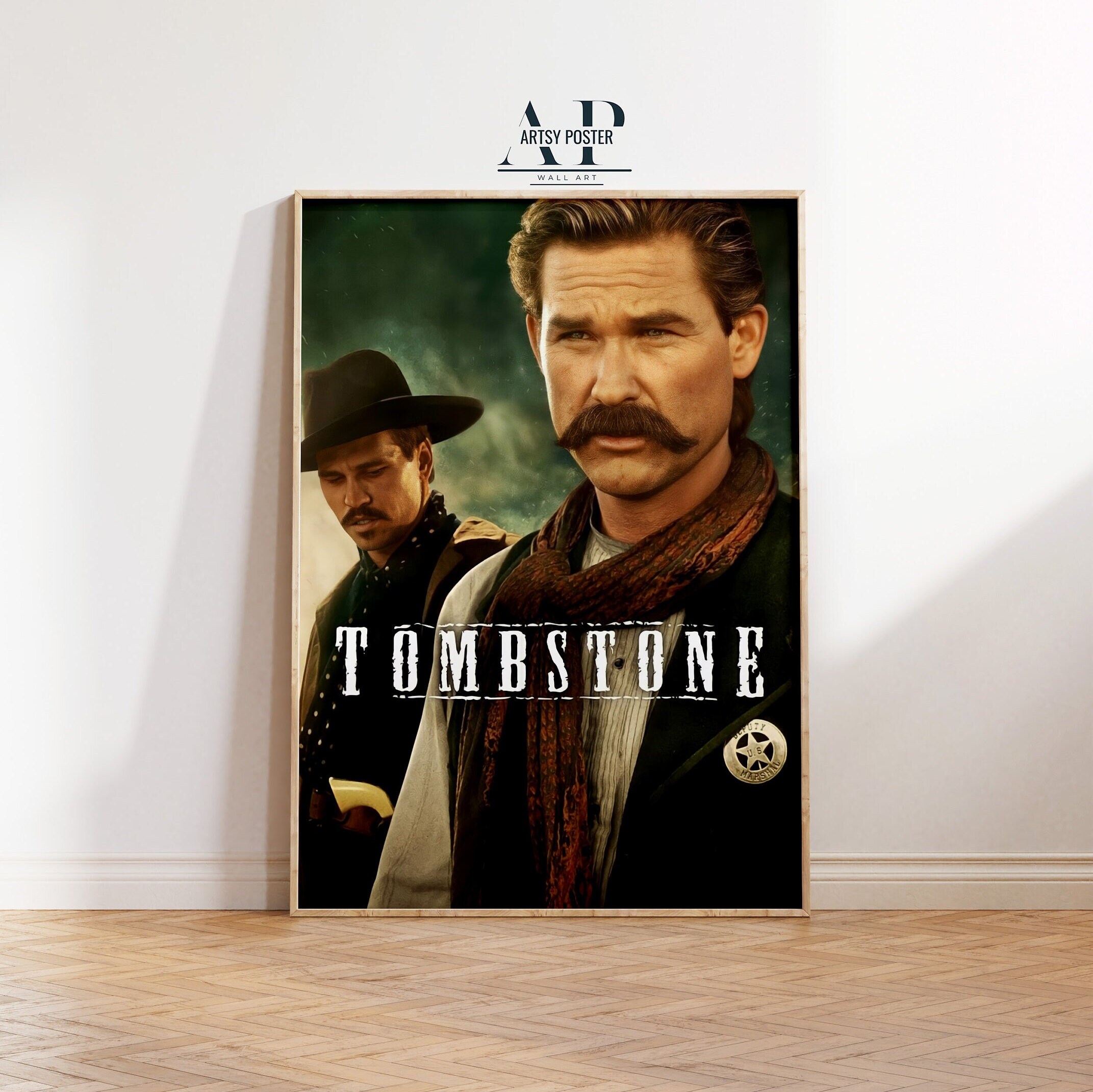 Tombstone Movie Poster, Classic Western Film Art Print, Iconic Quotes ...