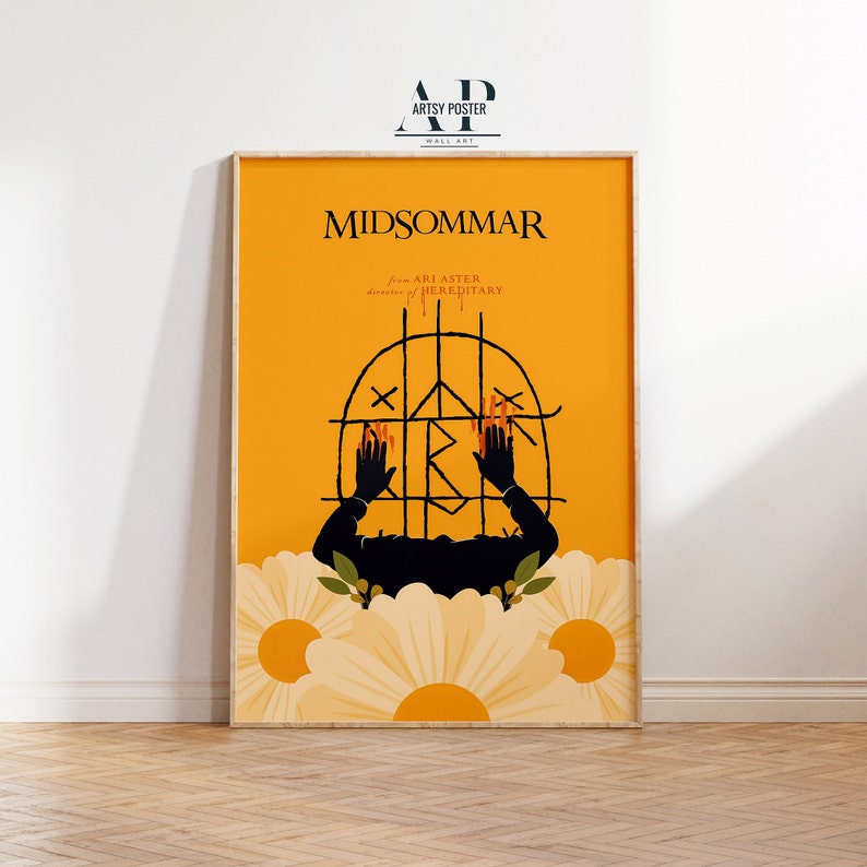 Midsommar Movie Poster: Folk Horror Film Art Print - Etsy