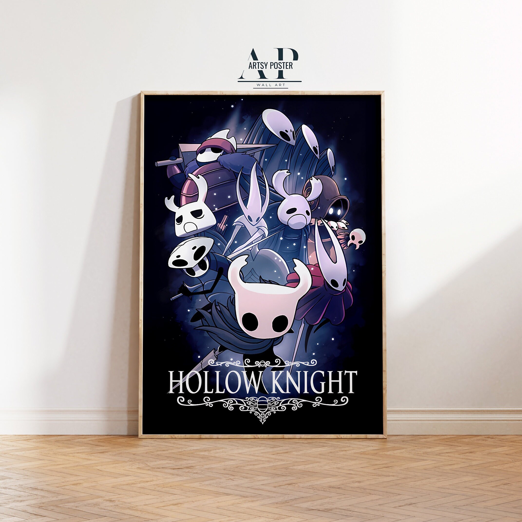 Hollow Knight Game Poster: Hollownest Fine Art Print - Etsy