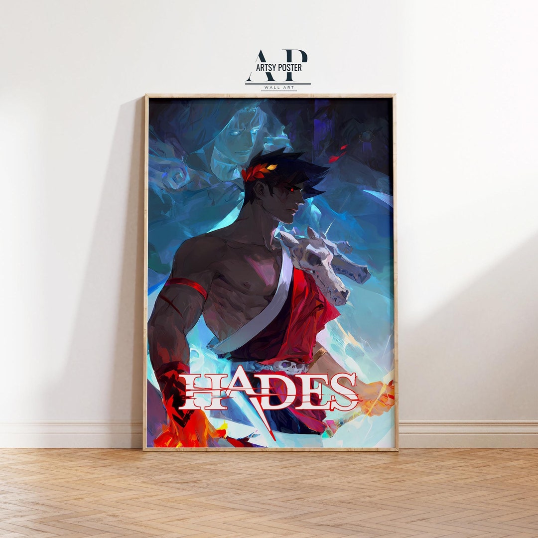 Hades Game Poster, Video Game Art, High Quality Print, Home Decor Wall ...
